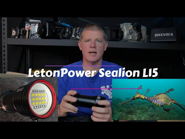 LetonPower Sealion L15 Underwater Photography Light Review: High-Perfo ...
