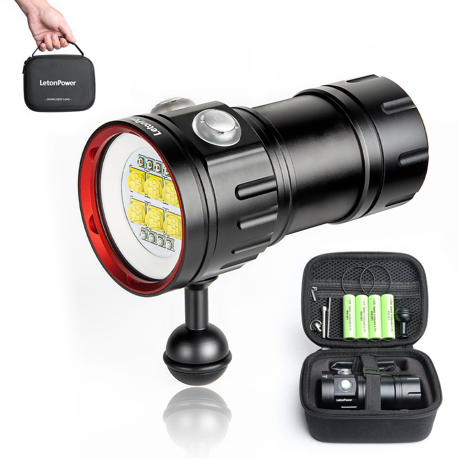 LetonPower Dive Lights | Underwater Video Lights – LetonPower Official ...